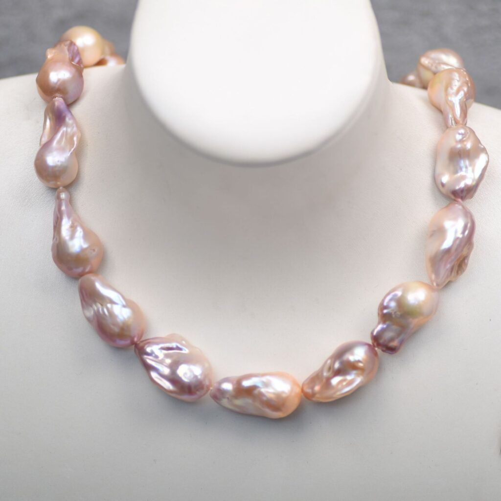 15mm Teardrop Baroque Freshwater Natural Pearls